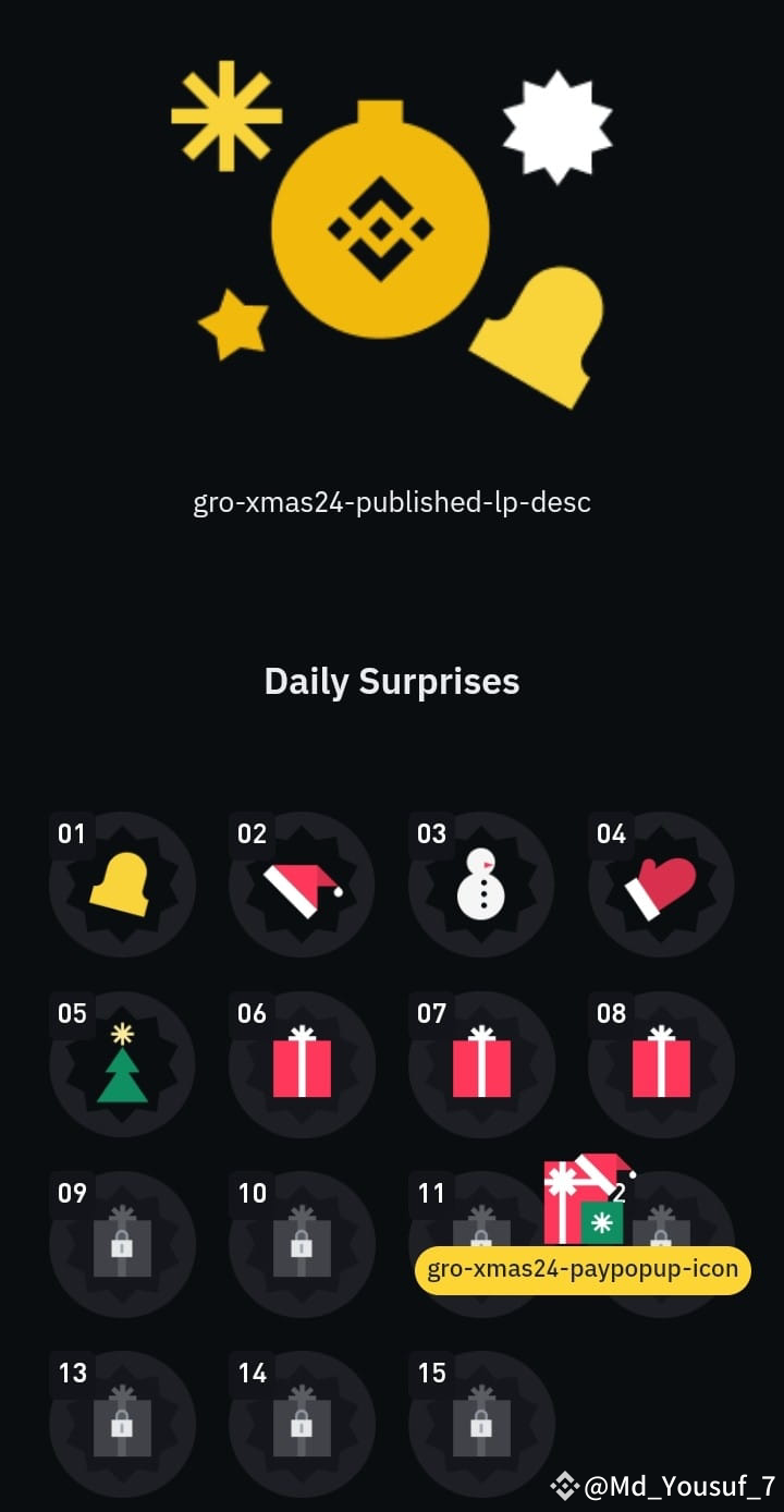 Binance Christmas Calendar Login to the Christmas Calendar | Md_Yousuf ...