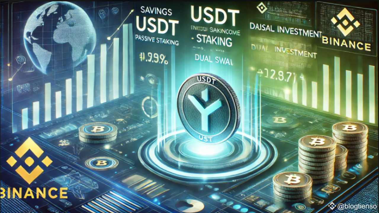 How to Earn Passive Income from Holding USDT on Binance | blogtienso on Binance Square