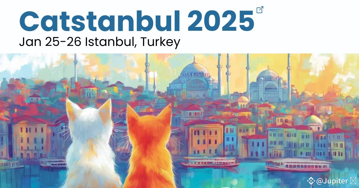 1/ Mark your calendars 🗓️ Catstanbul 2025, the first-ever | Jupiter 🪐 ...