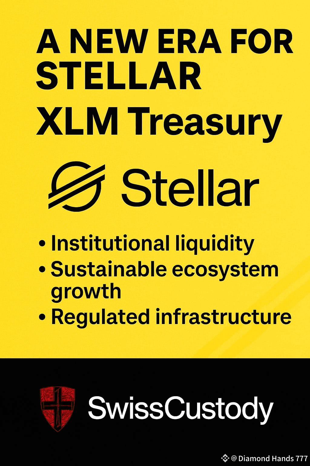 🧵 Stellar $XLM is taking off big time! SwissCustody just | Diamond ...