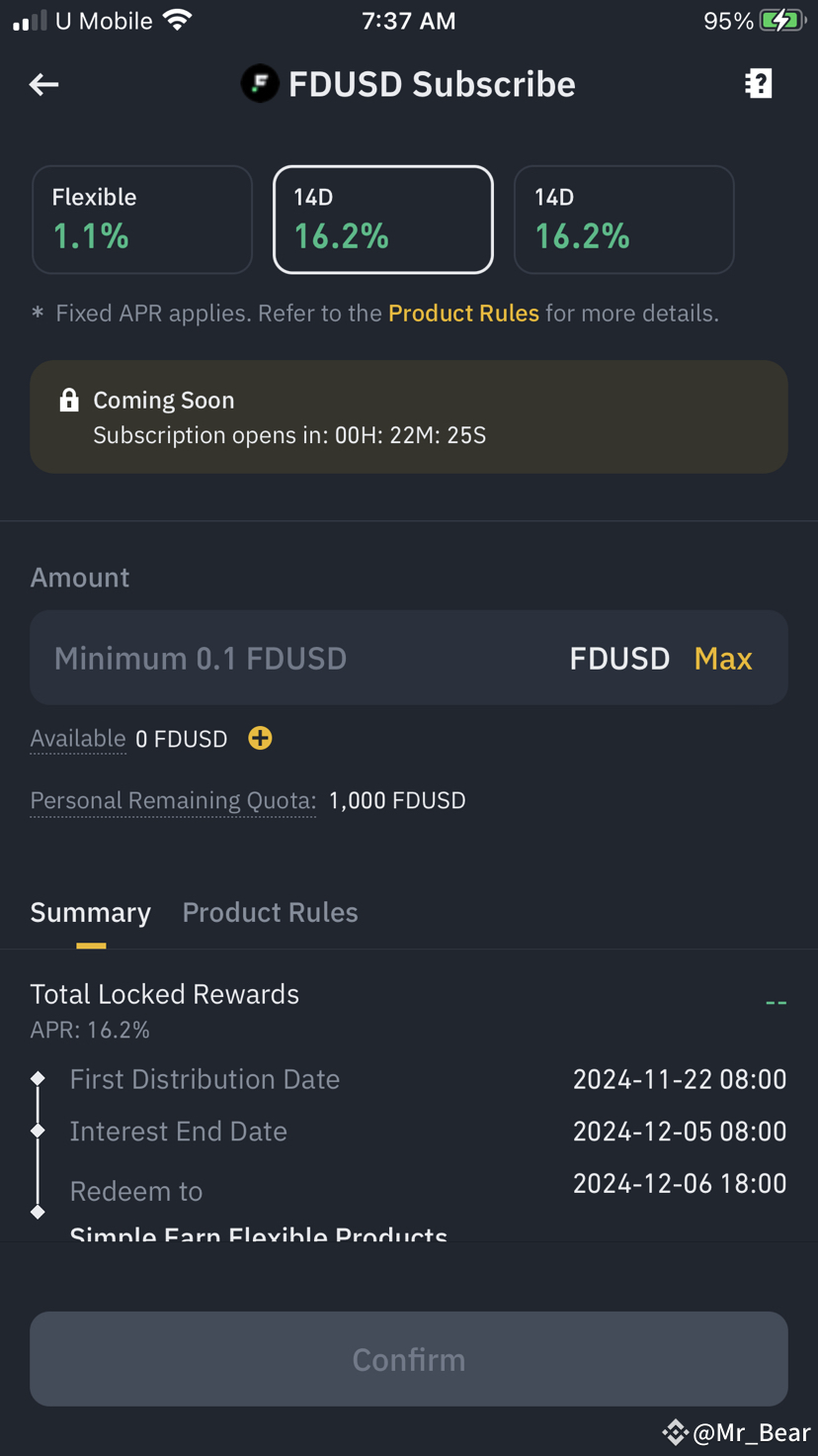 $FDUSD easy $6.20 | Mr_Bear on Binance Square