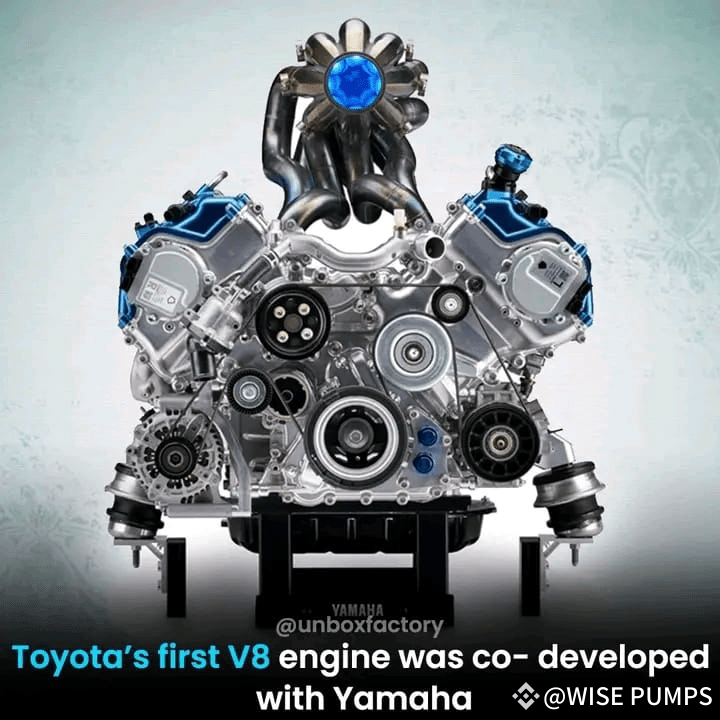 Toyota's first V8 engine was the 1UZ-FE, which was co-develo | WISE ...