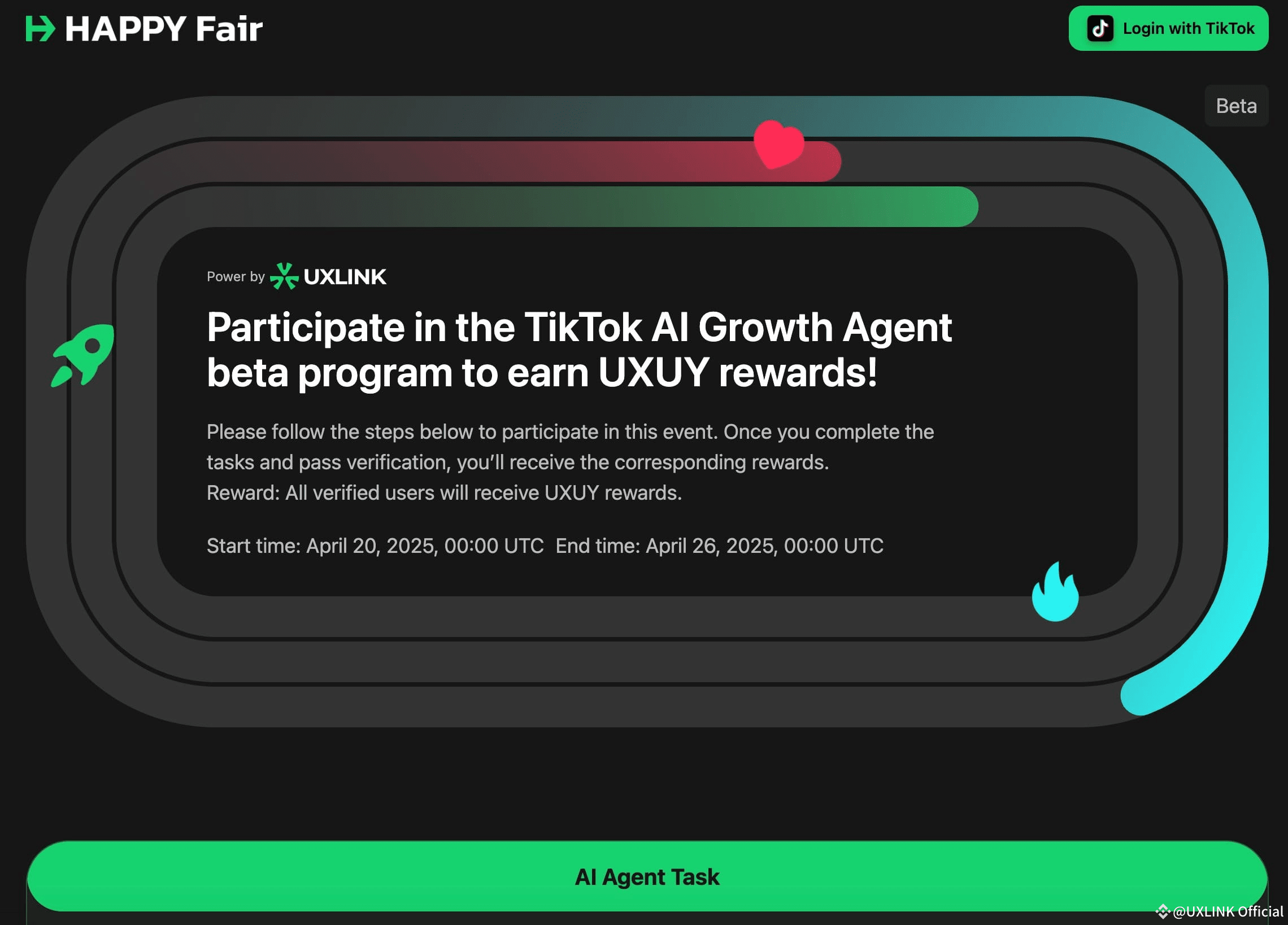 🚀 #UXLINK AI Growth Agent IS NOW LIVE ON #TIKTOK! 📈 Meet | UXLINK Official on Binance Square