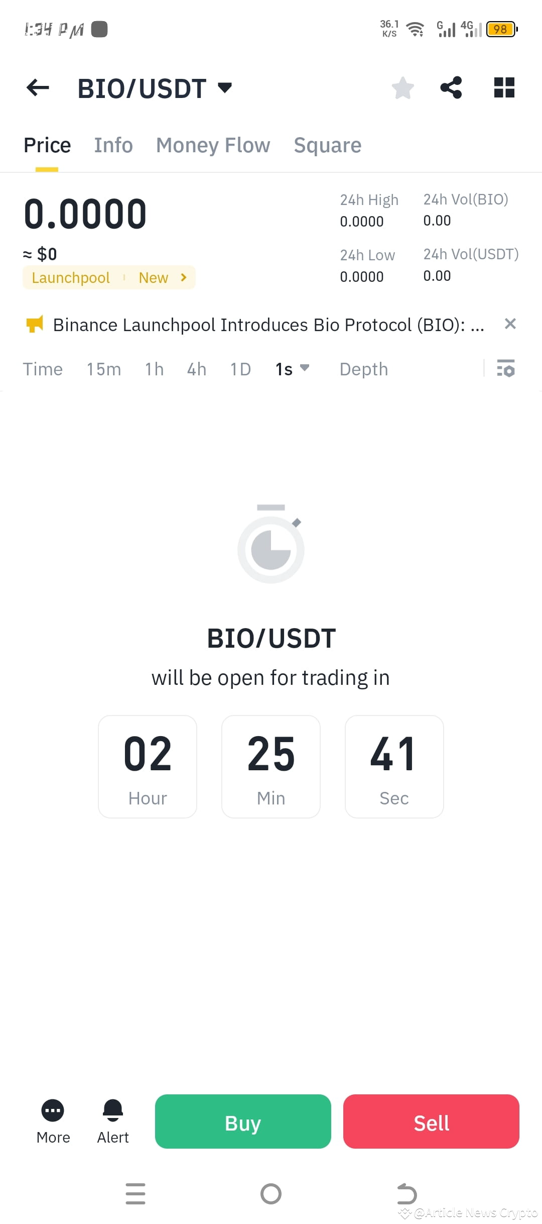 $BIO Upcoming Trading Launch: BIO/USDT Pair The trading w | Article ...