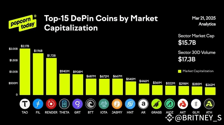 🔥 *TOP 15 DePin Coins by Market Capitalization* 🔥 | VOLATILITY KING on ...