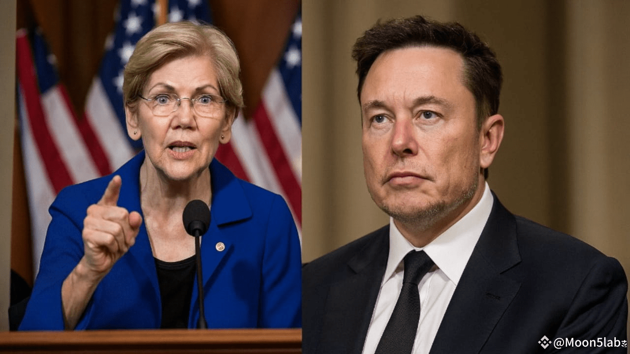 Elizabeth Warren Launches a Direct Attack on Elon Musk. A New Bill ...