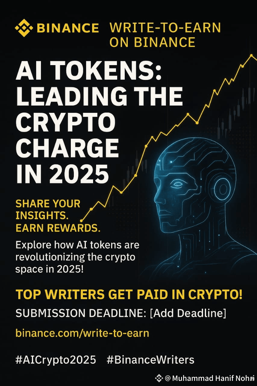 📊 AI Tokens: Leading the Crypto Charge in 2025 🤖🚀 ‎ ‎A | Muhammad Hanif ...