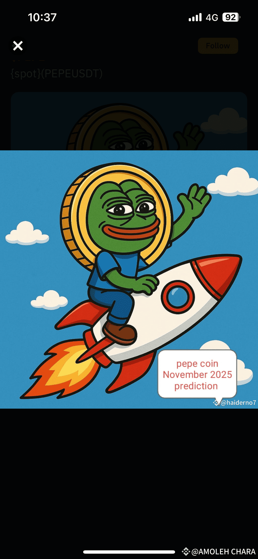 #PEPE‏ My only hope to become a sugar mommy 🤪🫶🥰 | AMOLEH CHARA on ...