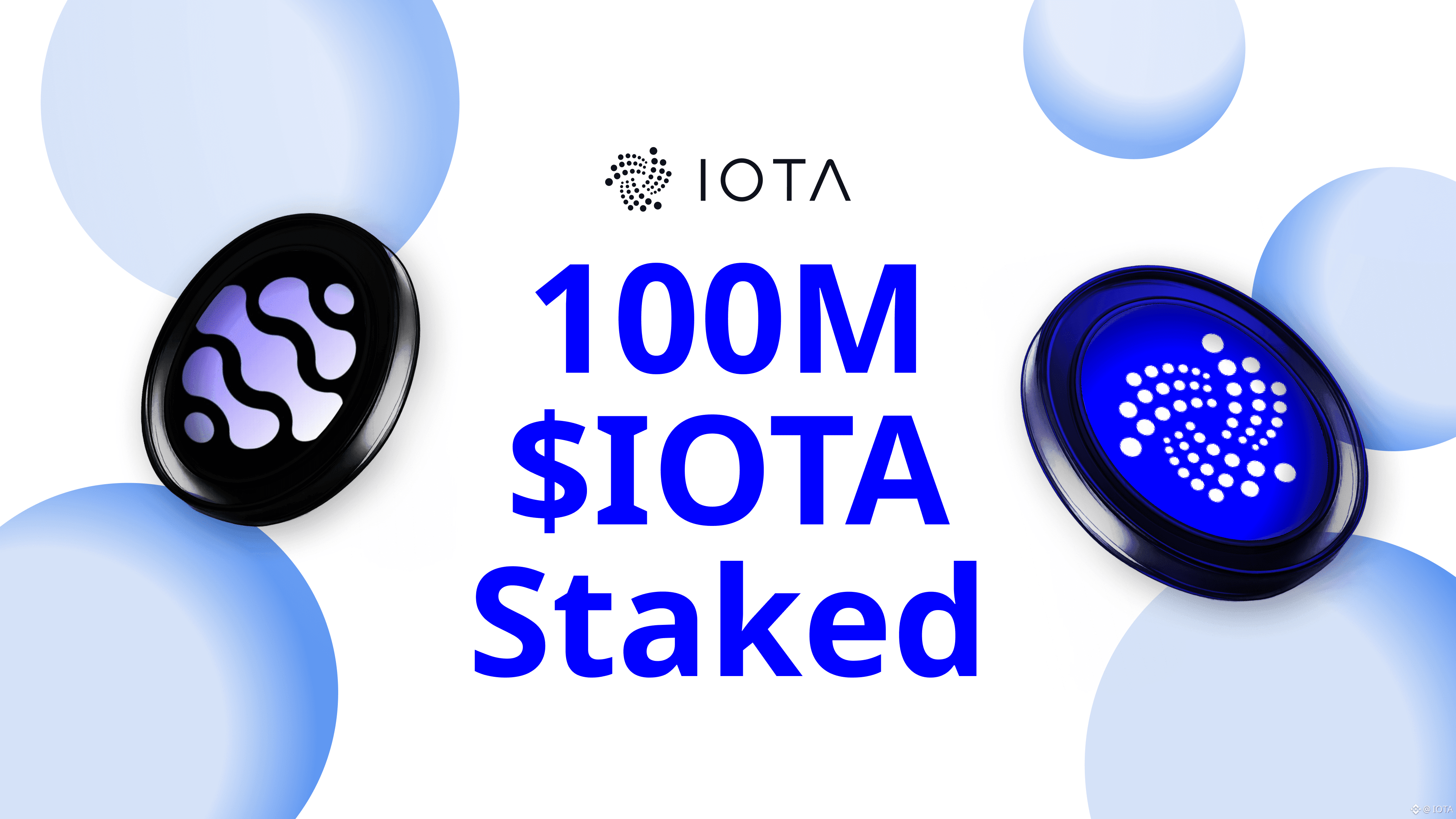 100,000,000 $IOTA now staked with Swirl 🔥 Liquid staking | IOTA on ...
