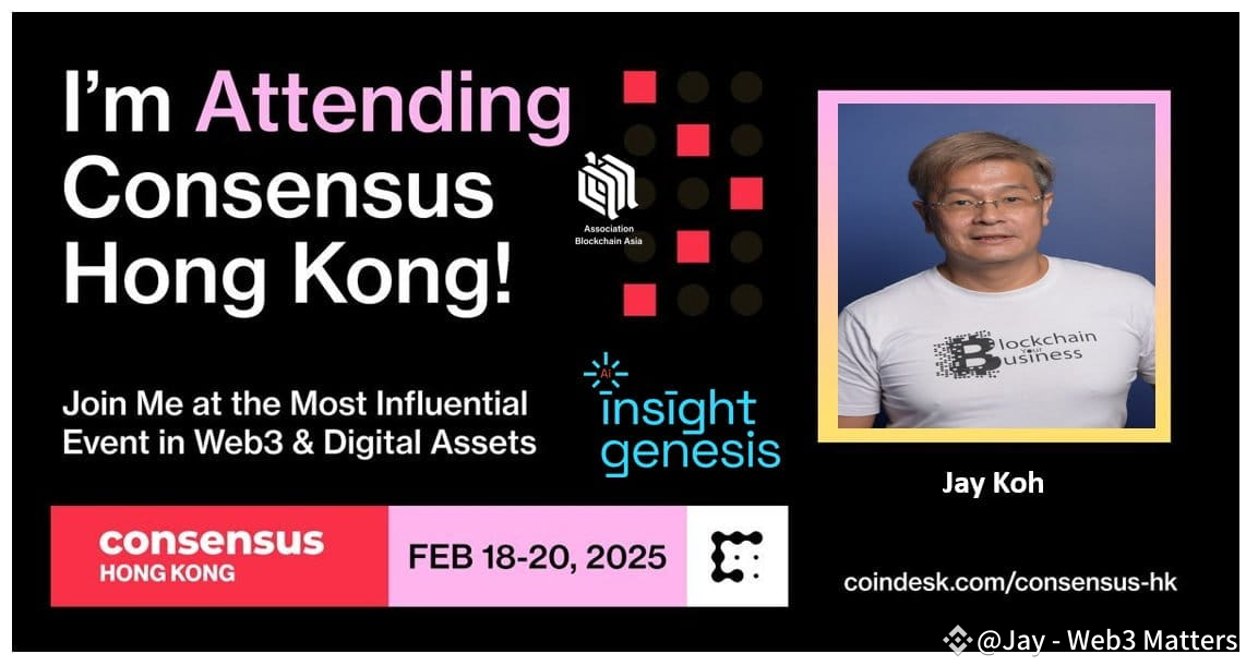 I will be attending @consensus_hk Let catch up for Tim sum o | Jay - Web3 Builder on Binance Square