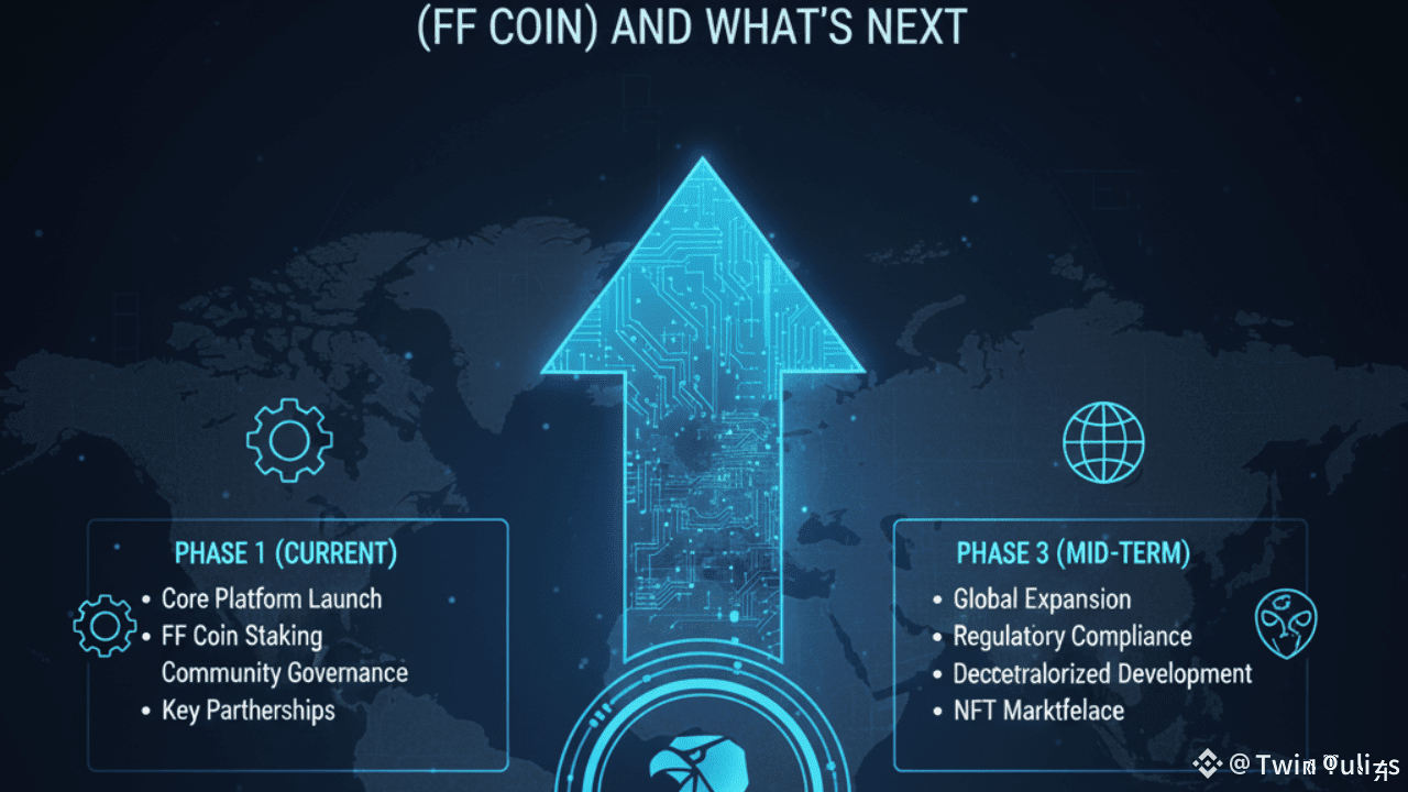 The Roadmap of Falcon Finance FF Coin and What’s Next | Twin Tulips on Binance Square