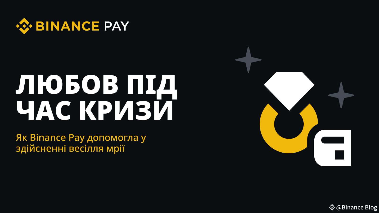 Love in a Crisis: How Binance Pay Helped Your Dream Wedding Come True ...