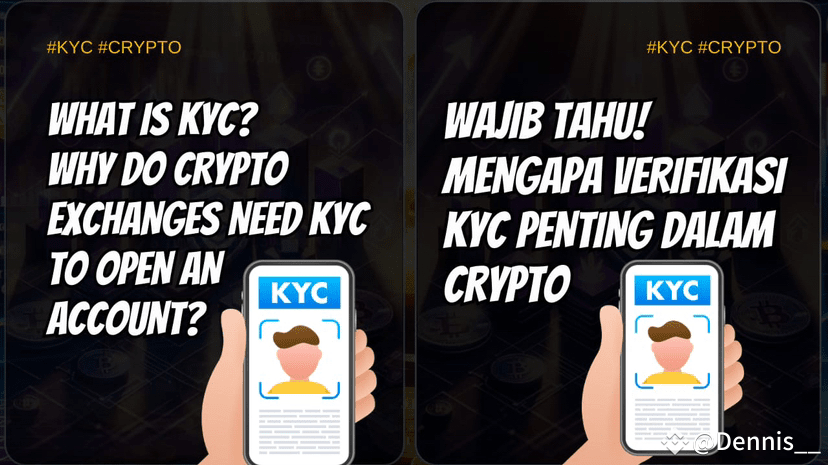 What is KYC? Why Do Crypto Exchanges Need KYC to open an account? | Dennis__ on Binance Square