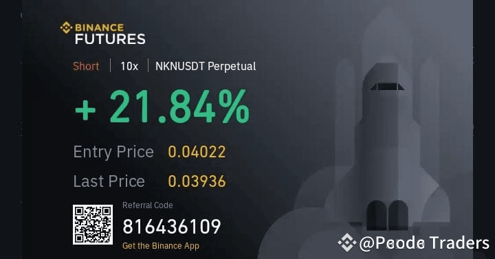 well-done my pandas 😎💪💪 $NKN | Panda Traders on Binance Square