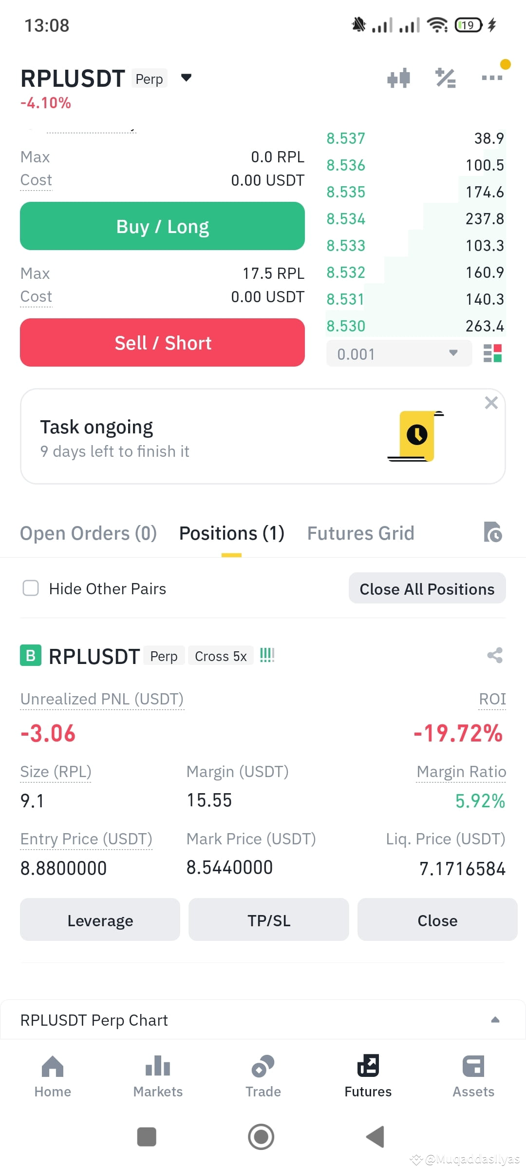 hold or close ? $RPL | MuqaddasIlyas on Binance Square
