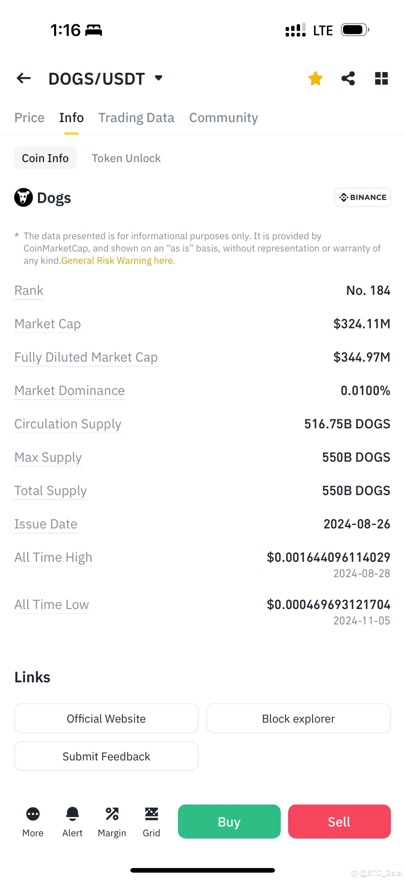 $dogs will be easiest 20x 300milmcap and all supply in mar | BTC Galal ...