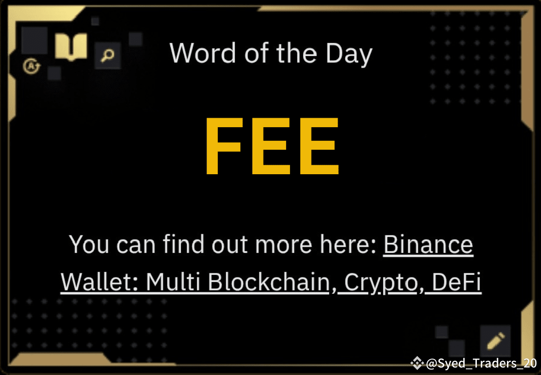 #Binance Word of the Day #WOTD Theme: Binance Wallet - A Sea | Syed ...