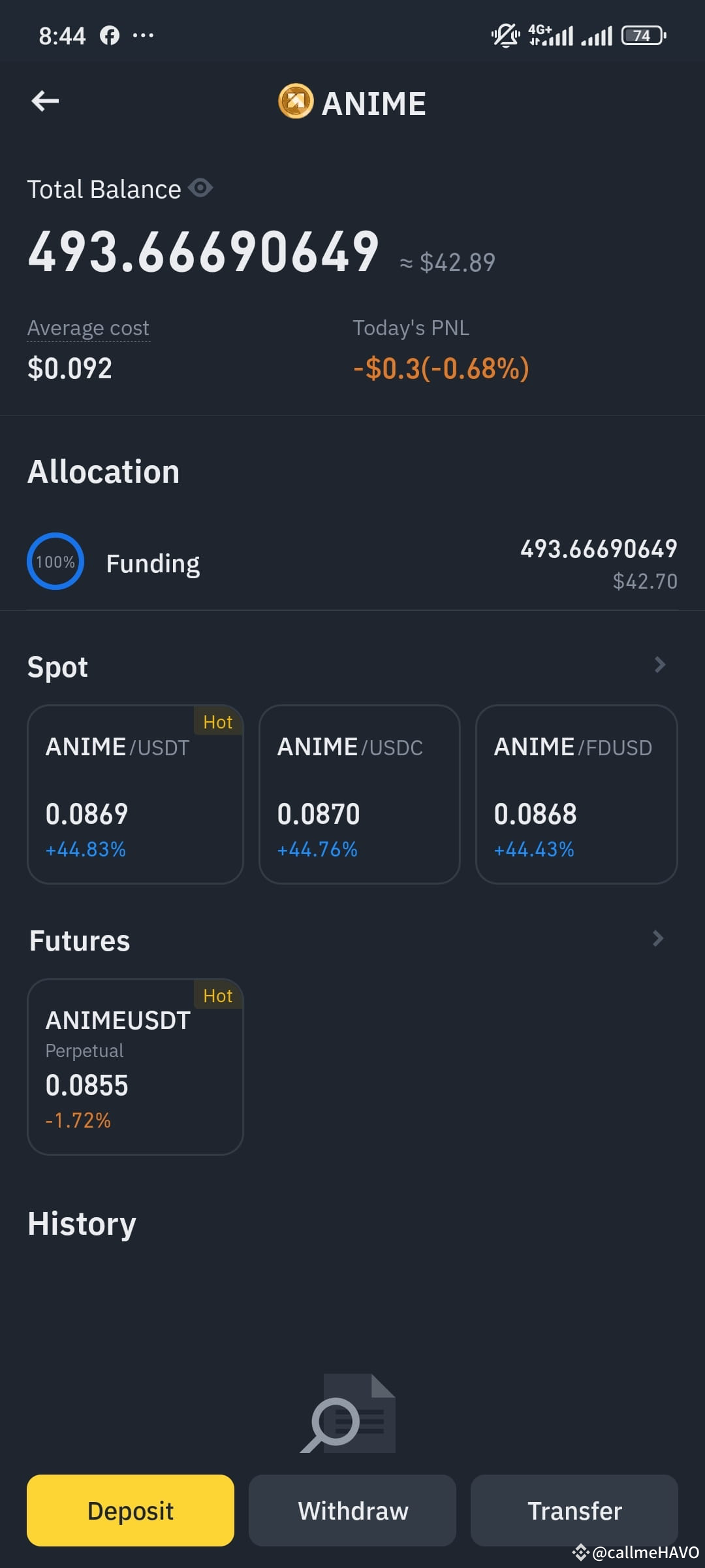 $ANIME what do you think about Anime Coin ? will it rug pu | callmeHAVO ...