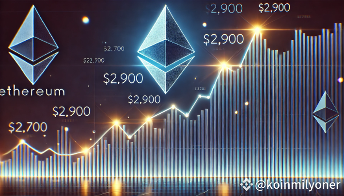 Ethereum Price Holds Above $2,700 After Surge to $2,900 ETH | koinmilyoner on Binance Square