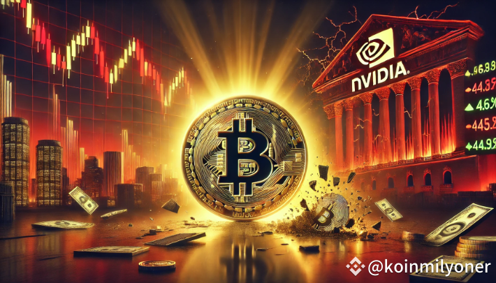 BTC Defies Stock Market Collapse, Nvidia Loses $465 Billion ...