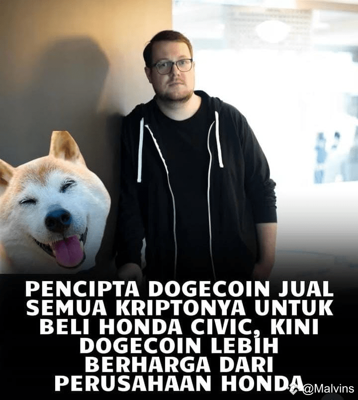 Billy Markus Sold All His Dogecoin for a Honda Civic, Now DO | Malvins ...