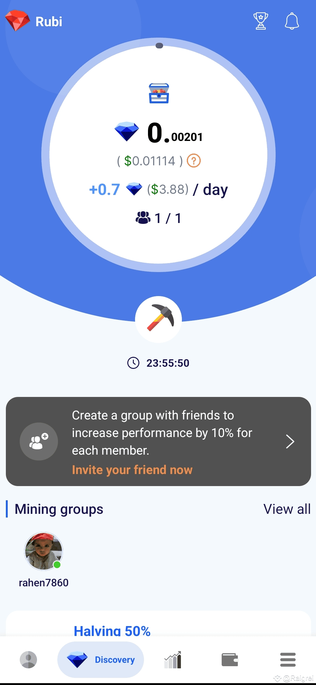 Download the rubi app now on the play store 1 rubi = 5 doll | Raigrei ...