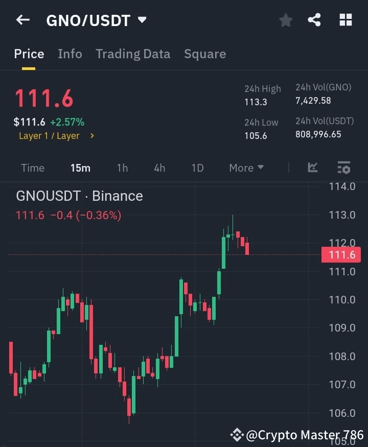 $GNO /USDT – Potential Pullback After Pump! 🚨 Current Price | Crypto Master 786 on Binance Square
