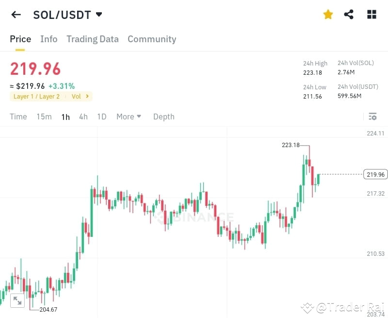 $SOL /USDT Trading Signal - Momentum Building for a Breakout | Trader Rai on Binance Square