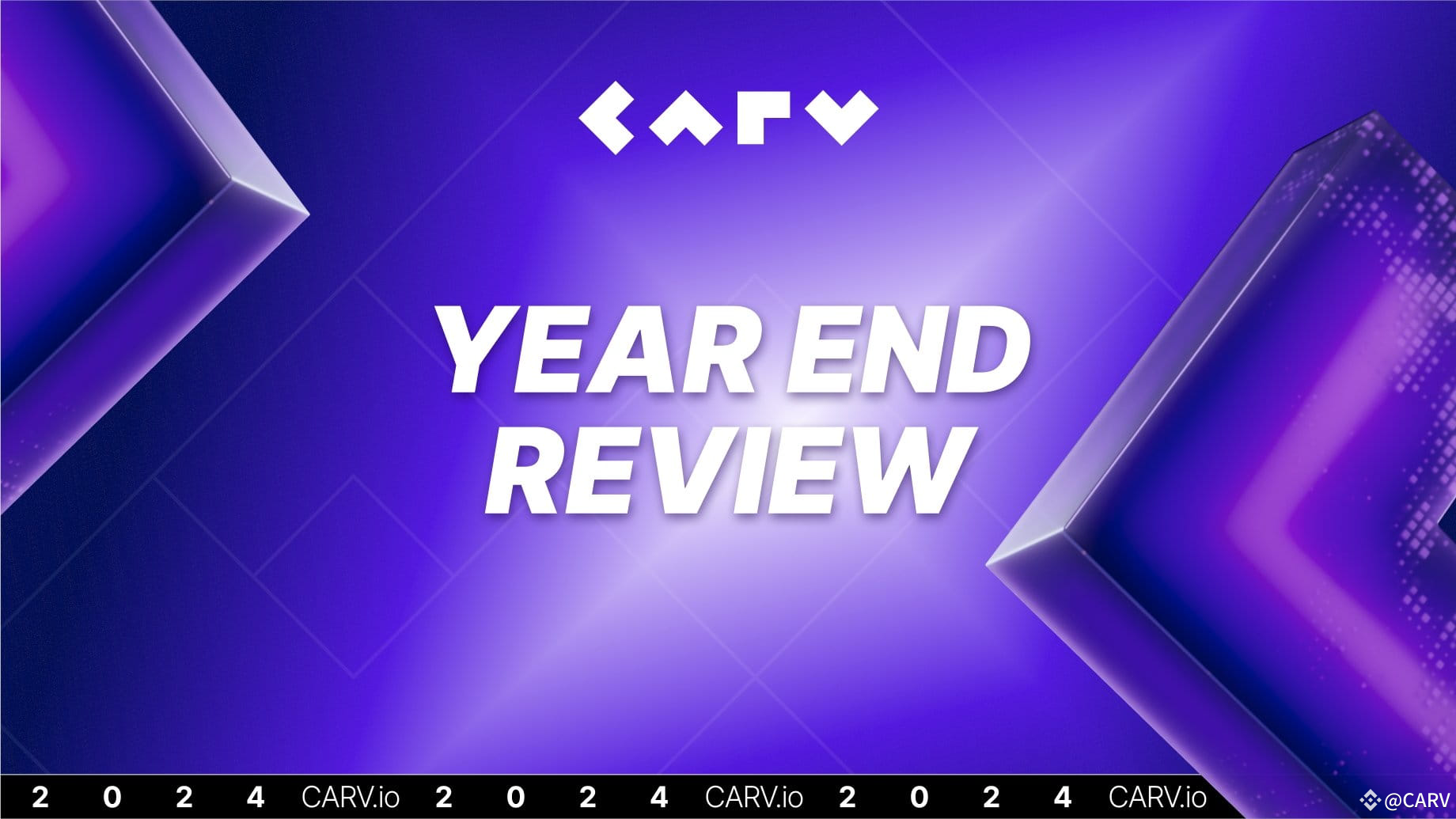 As 2024 comes to an end, let's take a trip down memory lane | CARV on Binance Square