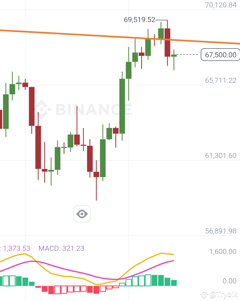 While $BTC seems static, MACD daily chart enforce the notion | Trybik ...