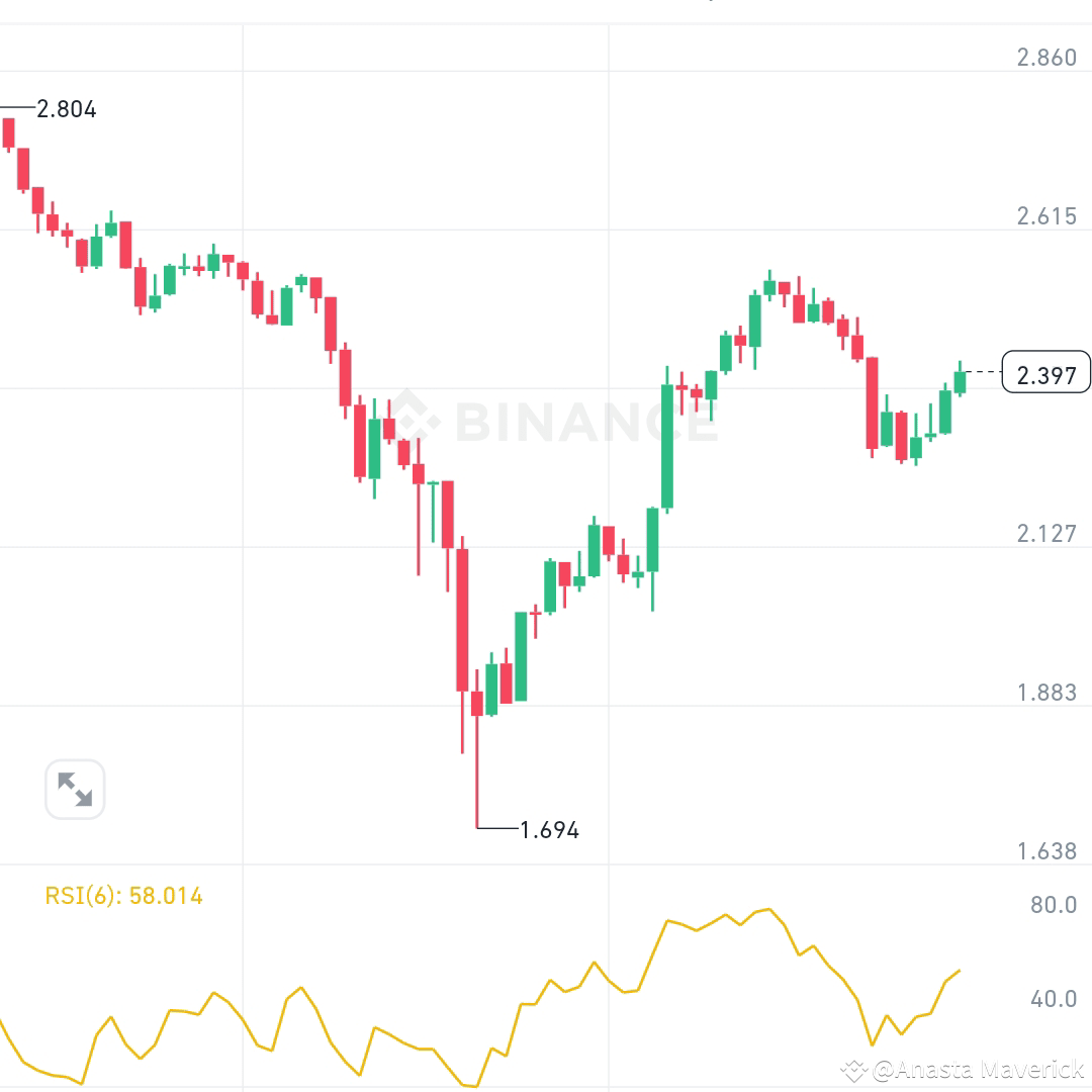$ORCA /USDT: Strong Rebound with Bullish Momentum $ORCA / | Anasta Maverick on Binance Square