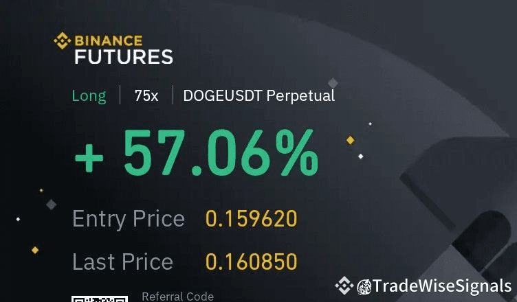 Doge/usdt nice Movement book some profit put sl on entry pri ...
