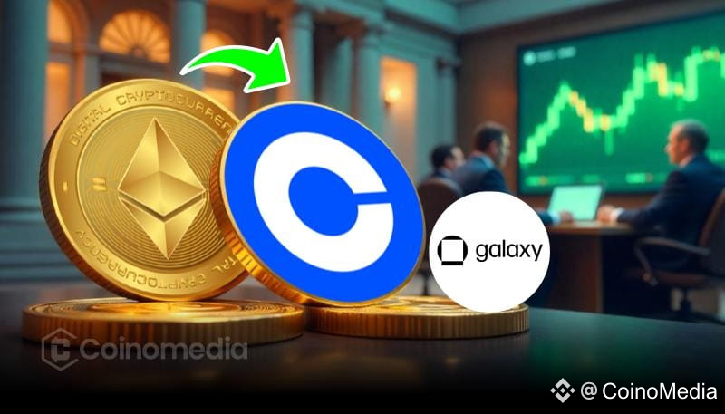 Galaxy Digital Moves $103M in Ethereum to Coinbase | CoinoMedia on Binance Square