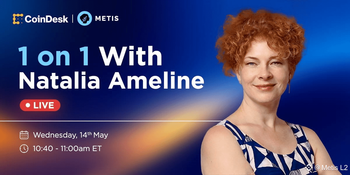 Looking forward to a great conversation between @Natalia_Ame | Metis L2 ...