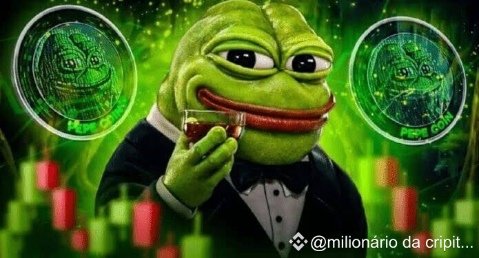 $PEPE only those who believe in $PEPE will like and commen | milionário ...