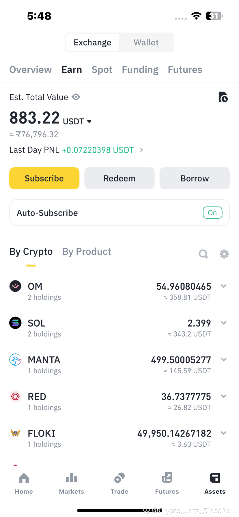 Please any suggest me which coin need to hold pr sell Om so | Crypto ...