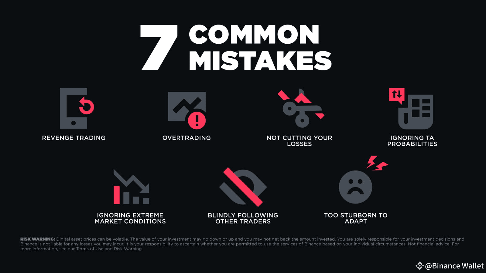 The 7 most common trading errors. Read on 👇 | Binance Wallet on Binance ...