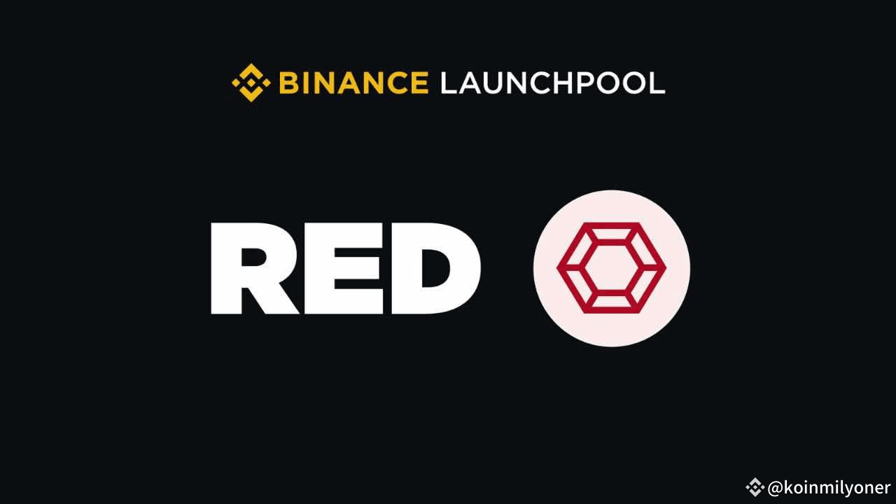 RedStone: How to Get RED Tokens on Binance Launchpool | koinmilyoner on Binance Square