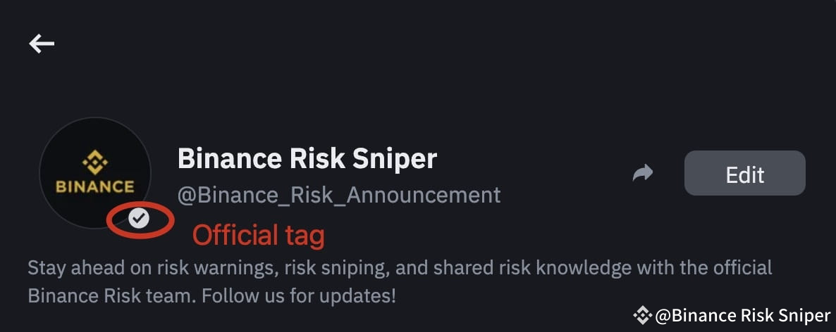 Please identify the official Binance accounts on Square Some | Binance ...
