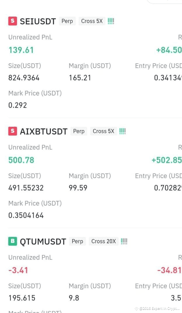 Aixbt Usdt Short and SEI Usdt Short Text me guyz 💥 | 2016 Expert In ...