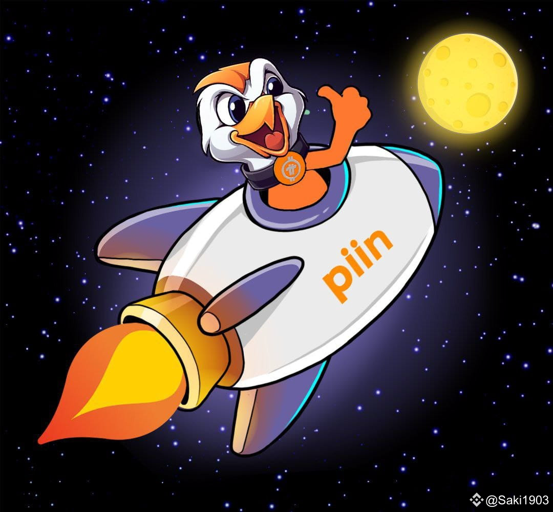 🦅 $piin It's time to go to the moon! 🚀🌕 | Saki1903 on Binance Square