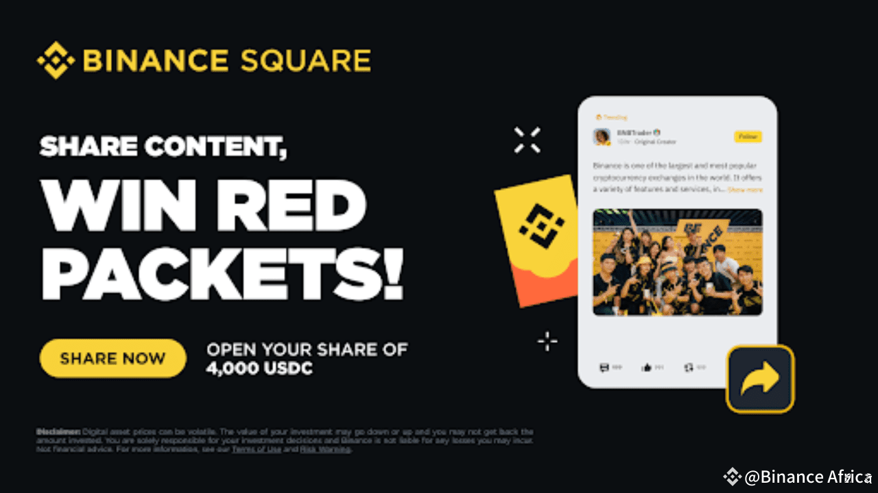 Share To Win: Unlock a Share of $4,000 in Rewards | Binance Africa on ...