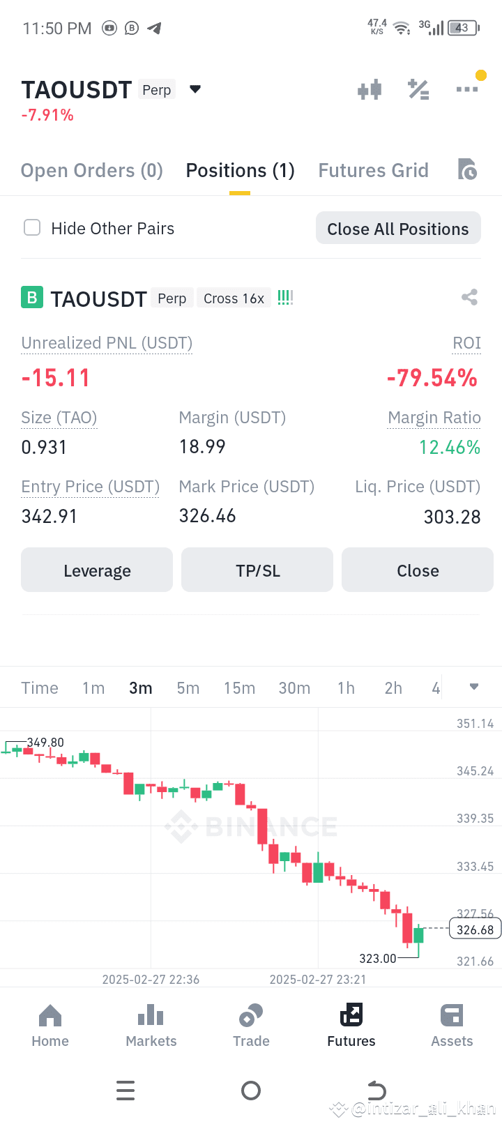 $TAO Right now the heart is getting a little fine | intizar_ali_khan on ...