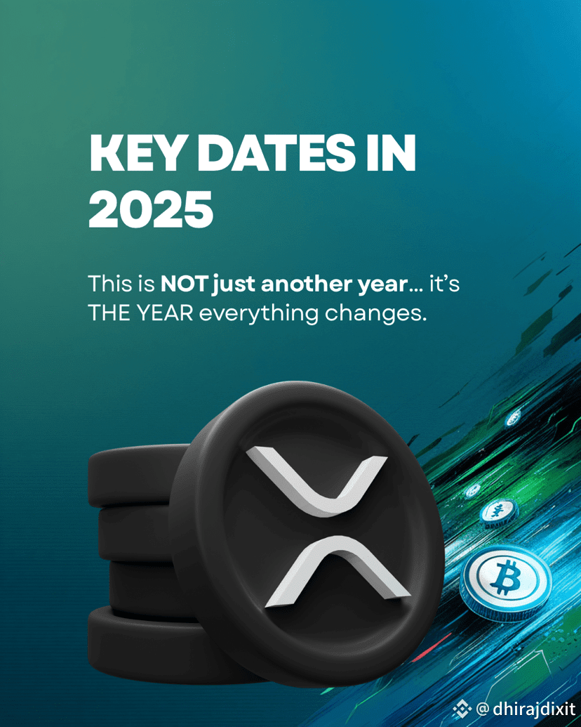 🚨 KEY DATES IN 2025 FOR $XRP, ISO 20022 COINS & STABLECOINS | dhiraj ...