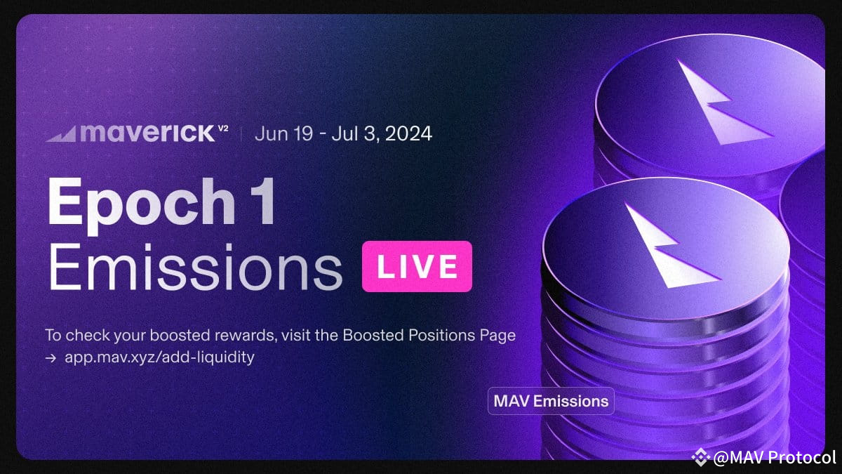 MAV Emissions are live in Maverick v2 Boosted Positions ⚡️ | MAV ...