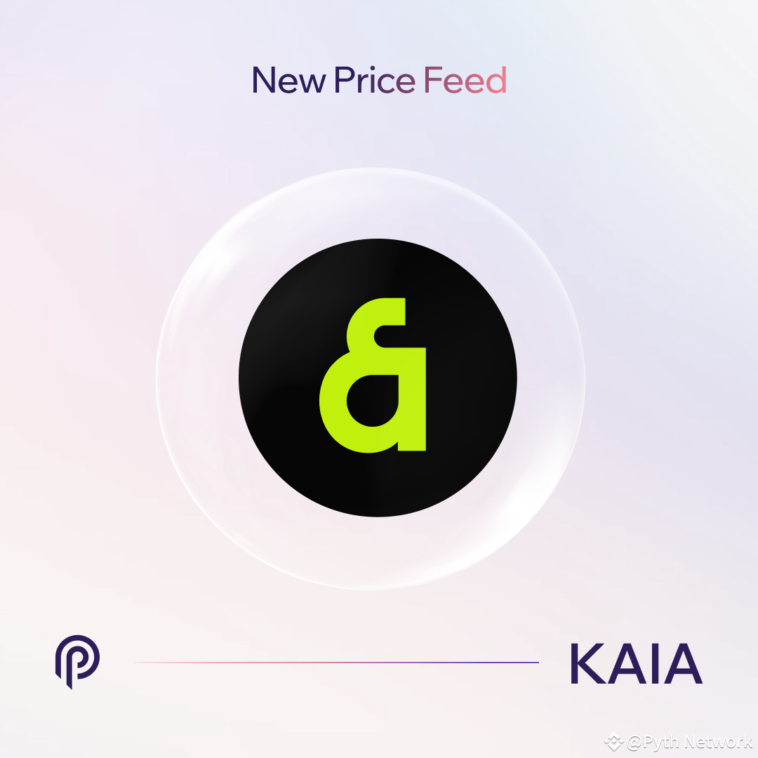 The Pyth Network has released its KAIA/USD price feed. $KAI | Pyth Network on Binance Square