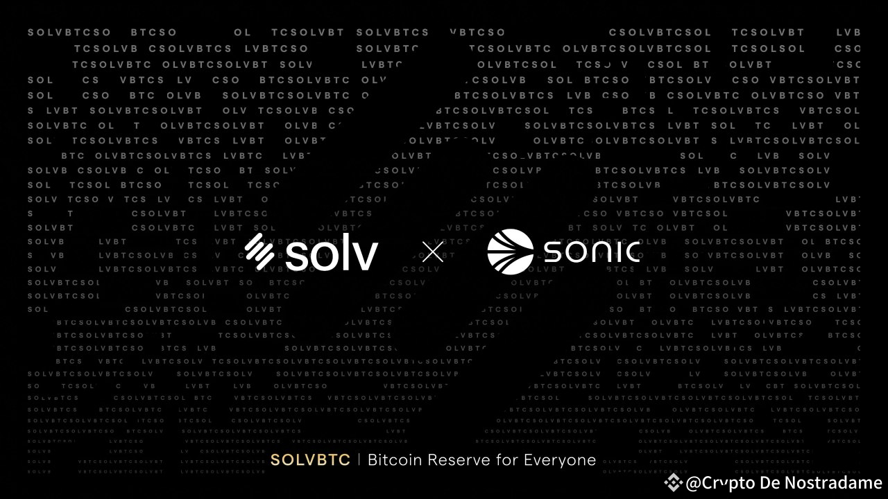 📢 Solv Protocol x Sonic Labs We are excited to announce ou | Crypto De ...