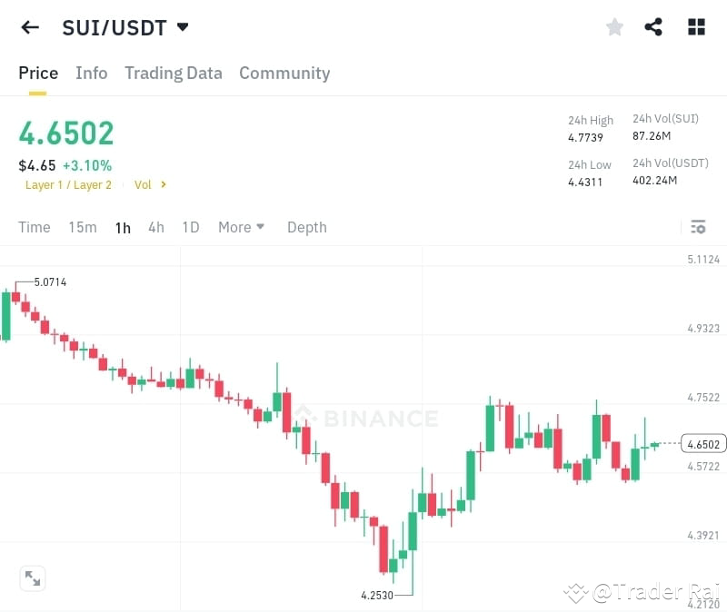 $SUI /USDT Trading Signal - Potential Rebound? Entry Rang | Trader Rai on Binance Square