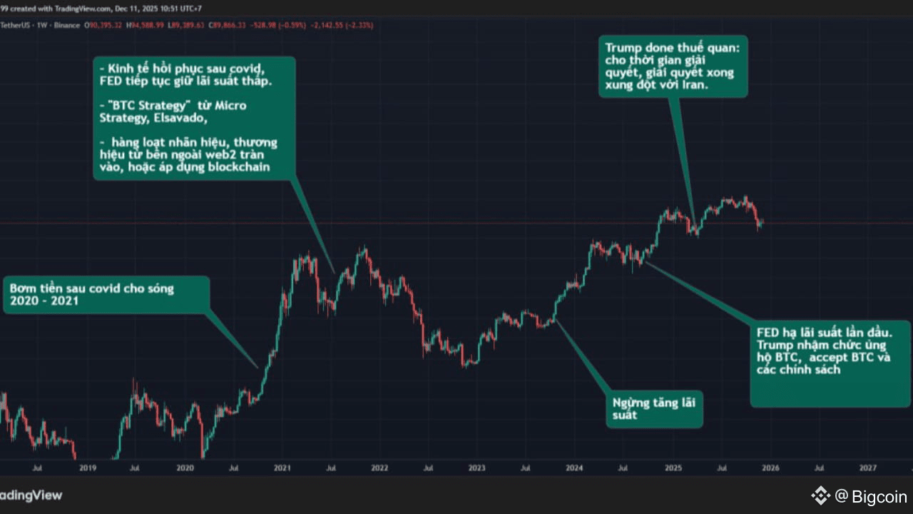 What is the common point in BTC's growth cycles? | Bigcoin on Binance ...