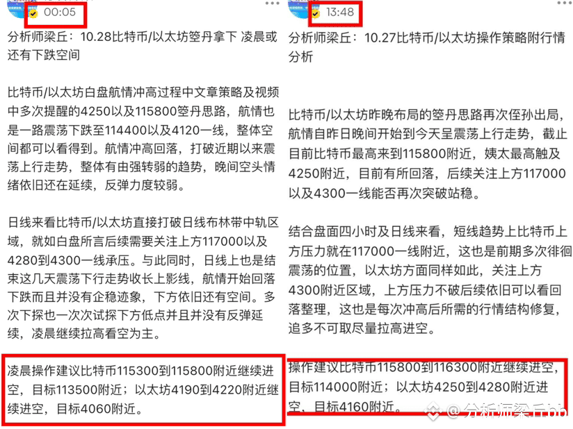 Analyst Liang Qiu: 10.28 Bitcoin/Ethereum short positions | 我是梁丘 on ...